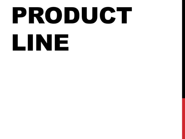 Presentation of product mix depth,length,width and consistency | PPTX