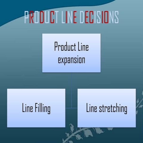 Product line decisions | PPTX | Physics | Science