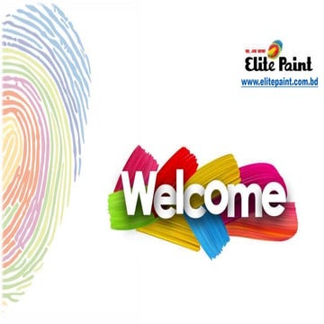 Product line of elite paint & Chemical Industries Ltd. | PPTX