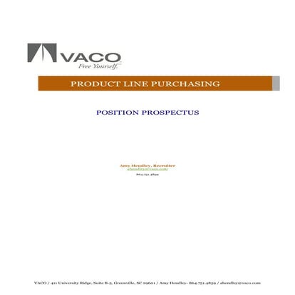 Product Line Purchasing | PDF | Business Administration | Business