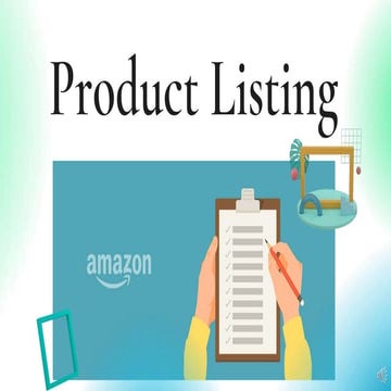 Product listing | PPT
