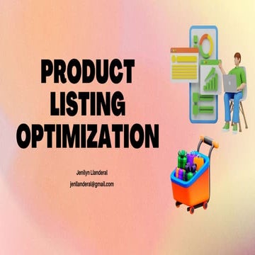 Product Listing Optimization.pptx