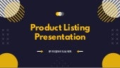 Product Listing Optimization | PPT