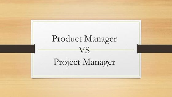 The Product Manager | PPT