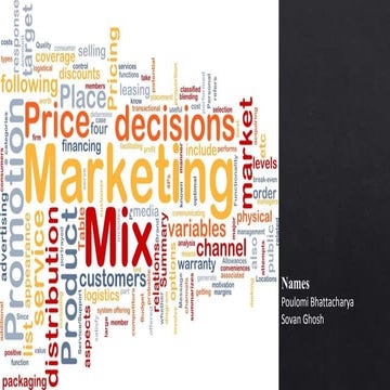 Product mix of active wheel | PPTX