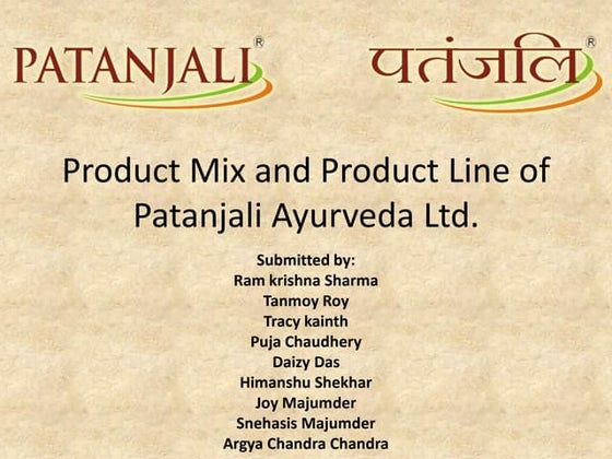 Patanjali | PPT