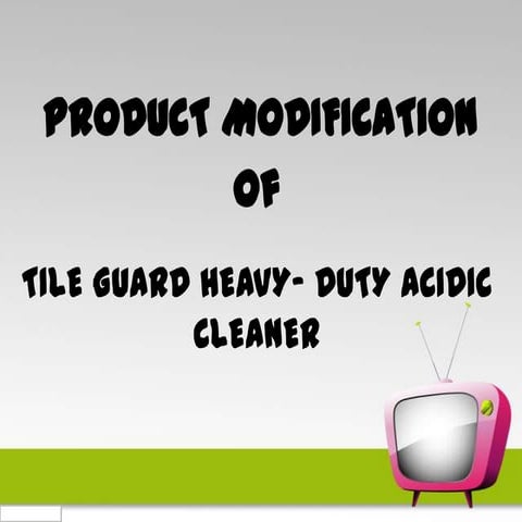 Product Modification | PPTX