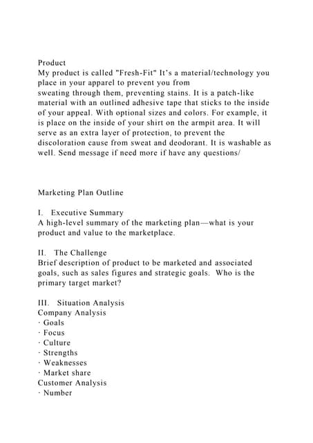 Model Product Analysis | PDF