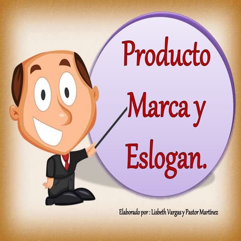 Producto, Marca y Eslogan. | PPTX