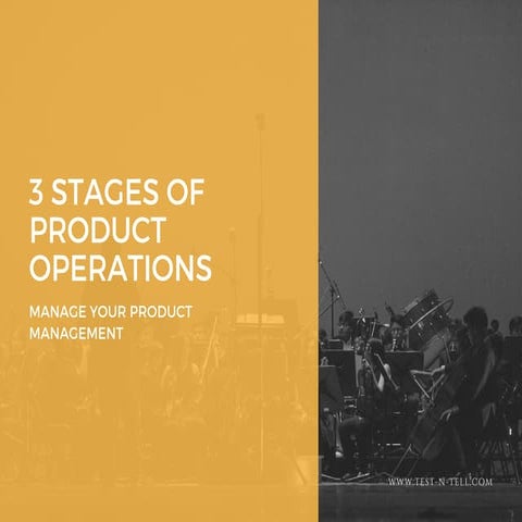 Product operations process | PPT