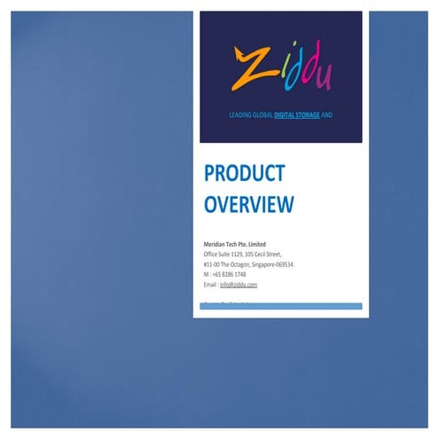 Ziddu - Global e-Distribution Platform | PPT