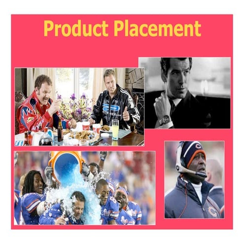 Product Placement An Introduction | PPTX