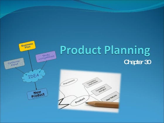 Product Planning Final | PPT