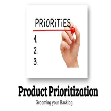 Product prioritization | PPT