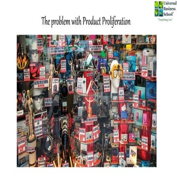 Product proliferation | PPTX