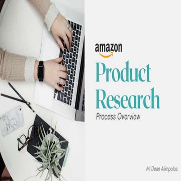 Amazon Product Research Process Overview | PPTX