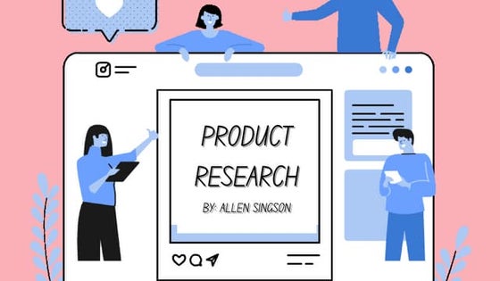 Business Proposal Presentation Product Research | PPT