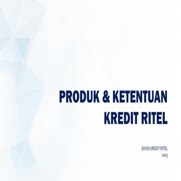 Product ritel dan ketentuannya tahun 2025 | PDF