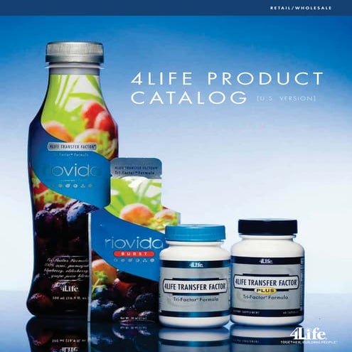 PRODUCTOS 4LIFE | PDF