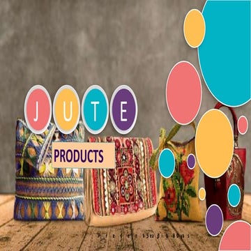 Jute Products | PPTX