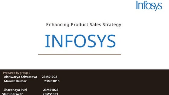 Infosys Case Study, Organizational Structure- Infosys | PPT