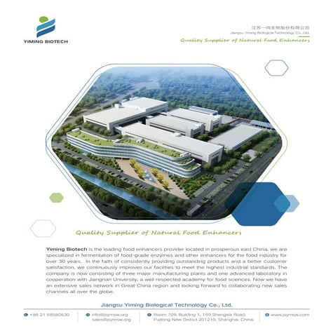 Products catalog( YIMING BIOTECH) | PDF