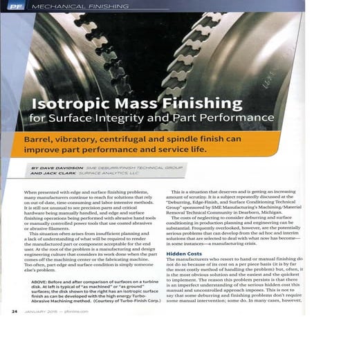 Products finishing isotropic mass finishing article january 2015 final ...