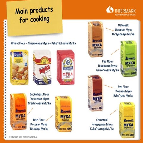 Products for cooking | PPTX