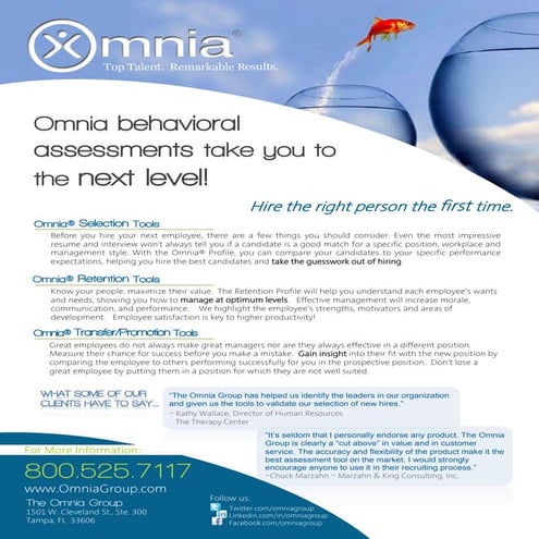 Omnia Group Products | PDF