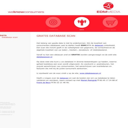 EDMMEDIA divisie Data | PDF