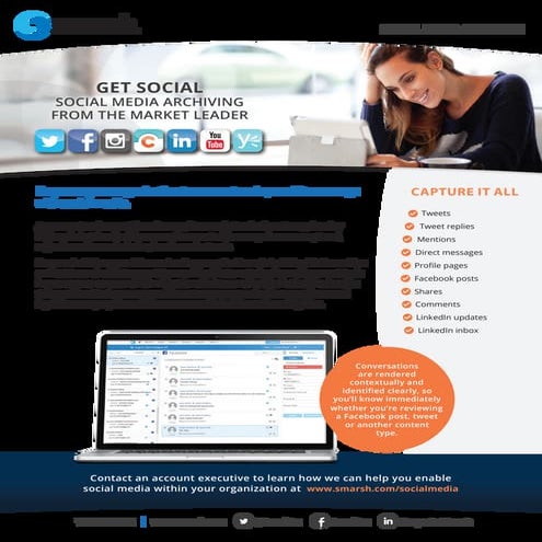 Social media, Text and Instant Message Archiving from Smarsh ...