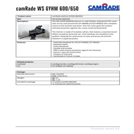 Camrade WS AG-HMC-40-41 Brochure | PDF