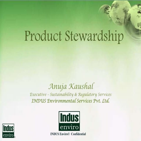 Product Stewardship_INDUS | PPTX