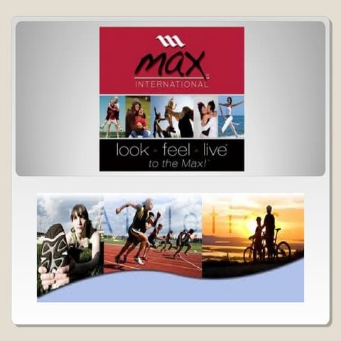 Max International Product Presentation | PPT