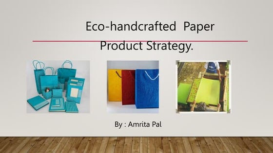 Paper bags( Business Plan) | DOC
