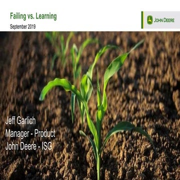 Product tank talk my product learnings | PPTX