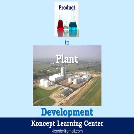 Product to plant development | PPT