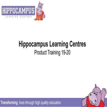 hIPPOCAMPUS LEARNING PARTNERSHIP PROGRAM FOR AFFORDABLE SCHOOLS | PPTX ...