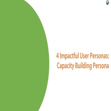 Product user persona | PPT