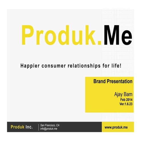 Produk.me - Platform for product onboarding and insights! | PDF