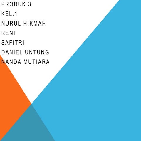 Produk 3 table matte kel1 xi ips 7 | PPT