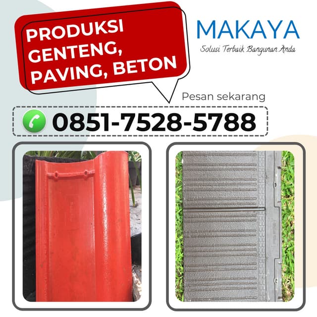 Supplier Harga Genteng Monier Per Meter Melayani Kepanjen | PDF