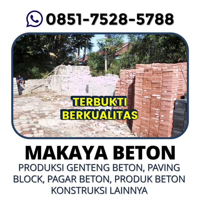 Supplier Conblock Per M2 di Malang, Call 0851-7528-5788 | PDF