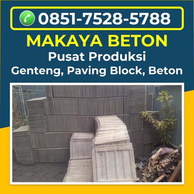 Agen Ukuran Kanstin Trotoar Kota Batu | PDF