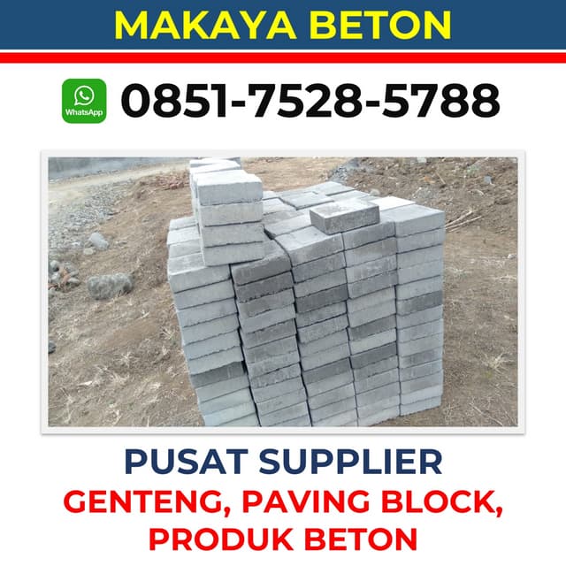 Agen Berat Paving Block K300 Kota Batu | PDF