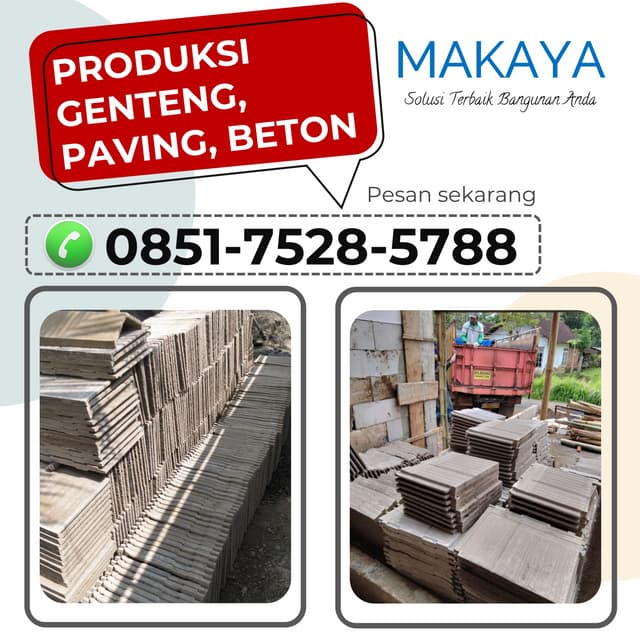 Supplier Ukuran Genteng Monier Flat Melayani Kepanjen | PDF