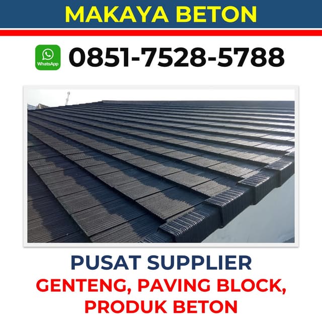 Produksi Genteng Flat Murah Kota Malang | PDF