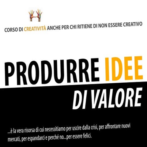 Produrre Idee Di Valore | PDF