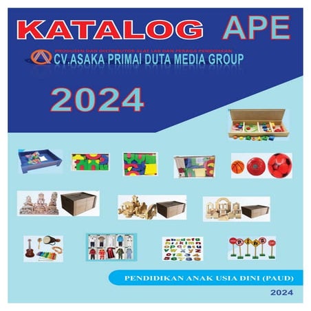 Produksi Alat Permainan Edukatif (APE) PAUD 2024 | PDF