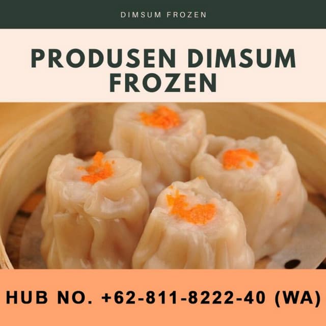 Distributor Dimsum Enak | PDF